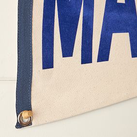 Personalized Pennant Flag | Pottery Barn Teen