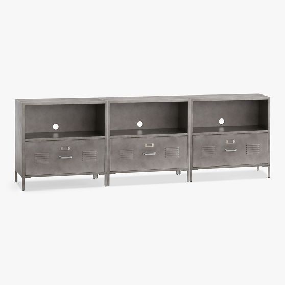 Locker 1-Drawer Bookcase, Set of 3 | Pottery Barn Teen