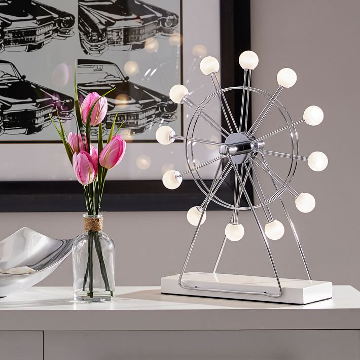 Ferris Wheel Table Lamp | Pottery Barn Teen