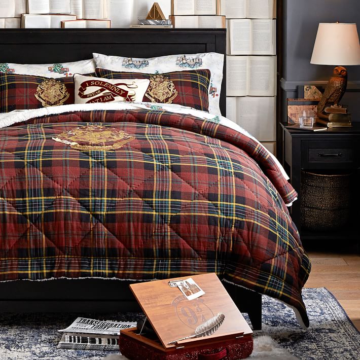 Harry Potter™ Plaid Quilt | Pottery Barn Teen
