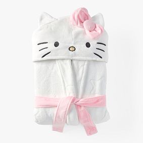 Hello Kitty® Critter Hooded Robe | Pottery Barn Teen