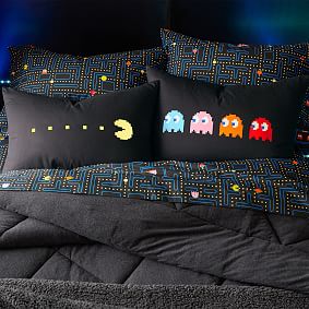 PAC-MAN™ Novelty Sham Set | Pottery Barn Teen
