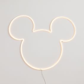 Disney Mickey Mouse Wall Light | Pottery Barn Teen