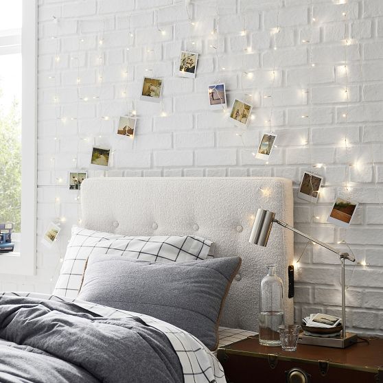 Arched Photo Curtain String Light | Pottery Barn Teen