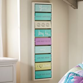 Chalk Flip Board | Wall Decor | Pottery Barn Teen