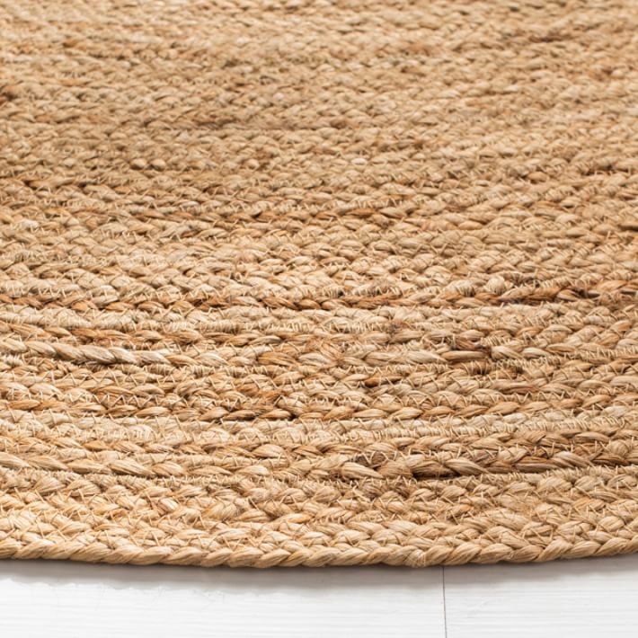 Natural Round Jute Rug | Pottery Barn Teen