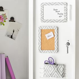 Basic Locker Bundle - Preppy Diamond Gray | Locker Decoration | Pottery ...