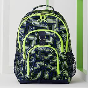 Yellow Neon Circuit Teen Backpack | Pottery Barn Teen