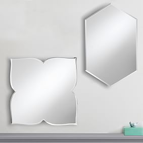 Frameless Geo Mirror - Sale | Pottery Barn Teen