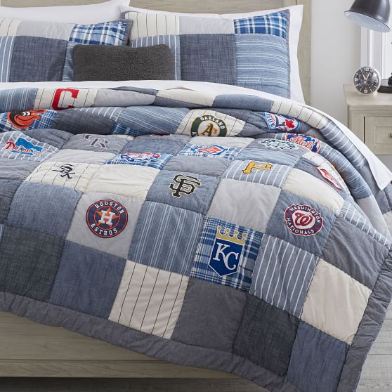 MLB™ Patchwork Quilt | Pottery Barn Teen