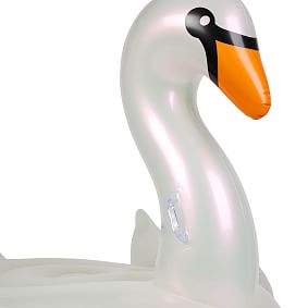 Sunnylife® Pearl Swan Pool Float |Beach Accessory | Pottery Barn Teen