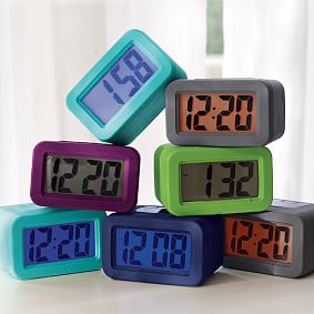 Bright Side Alarm Clock | Bedside Clock | Pottery Barn Teen