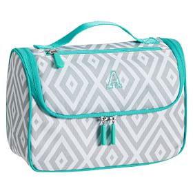 Gray Preppy Diamond Essential Lunch Box For Teens | Pottery Barn Teen