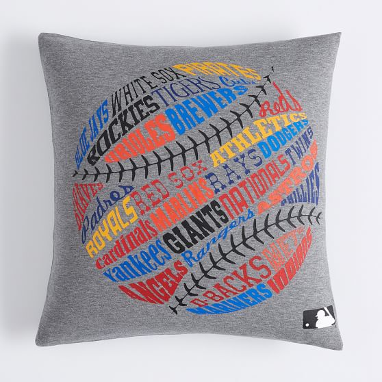 Sports League All Team MLB™ Pillow Cover | Pottery Barn Teen