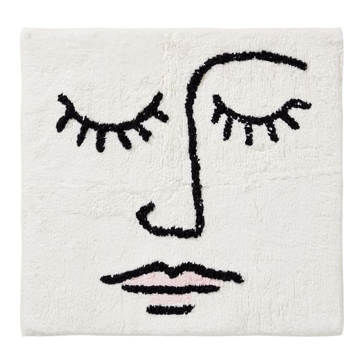 Artistic Face Mat | Pottery Barn Teen