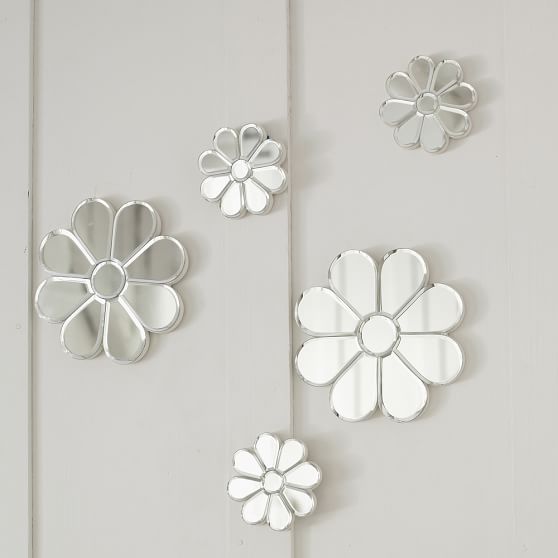 Daisy Mini Decorative Mirrors | Pottery Barn Teen