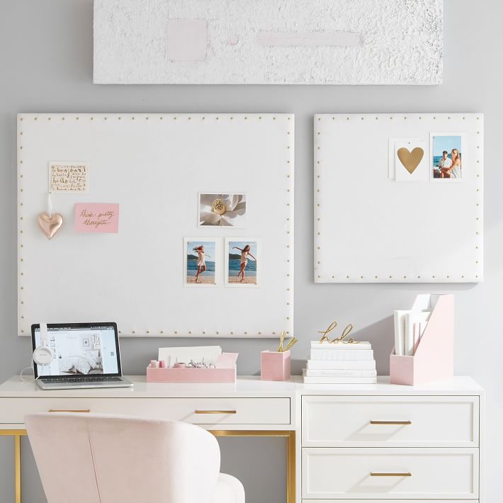 Velvet Studded Pinboard | Wall Organizers | Pottery Barn Teen