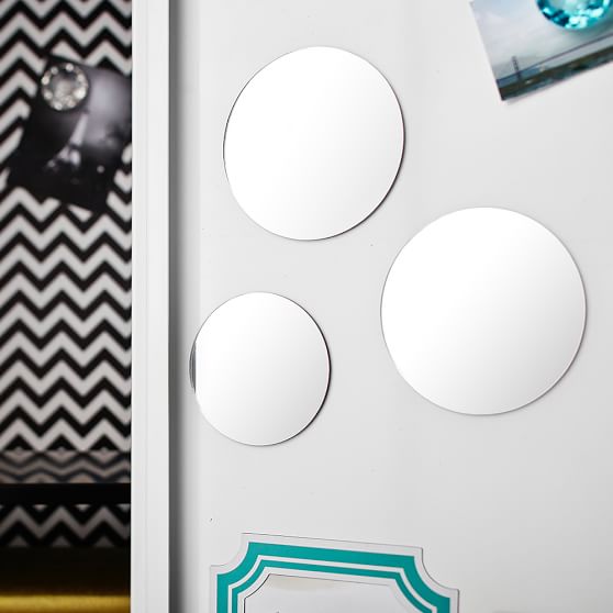 Locker Mirrors - Set of 3 | Locker Decoration | Pottery Barn Teen