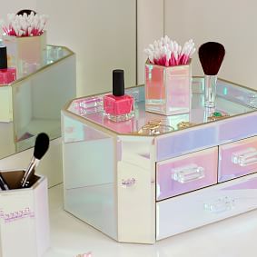 Iridescent Beauty Box | Jewelry Storage | Pottery Barn Teen