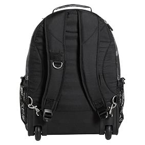 Gray Camo Rolling Backpack For Teens | Pottery Barn Teen