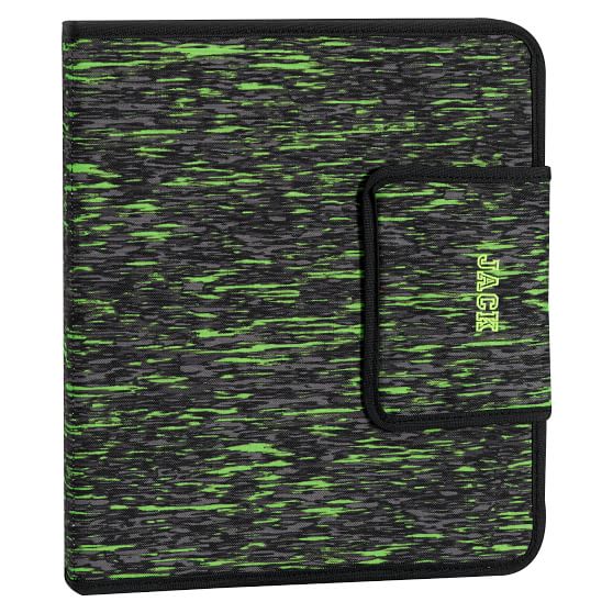 Green Static Binder For School | Pottery Barn Teen