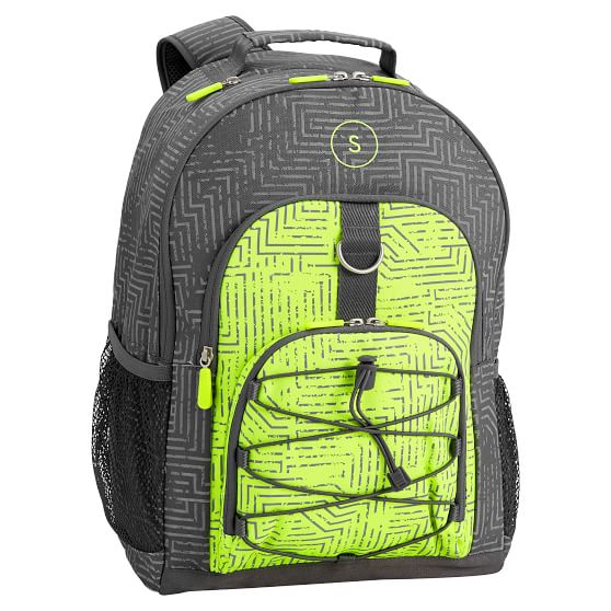 Circuit Neon Yellow Reflective Teen Backpack | Pottery Barn Teen