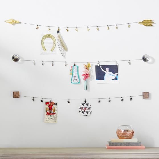 Decorative Cable System | Photo Display | Pottery Barn Teen