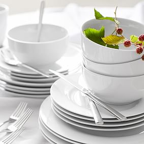 Design Crew Basics Dinnerware | College Kitchen Essentials | Pottery ...