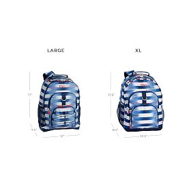 Motion Blur Navy Teen Backpack | Pottery Barn Teen