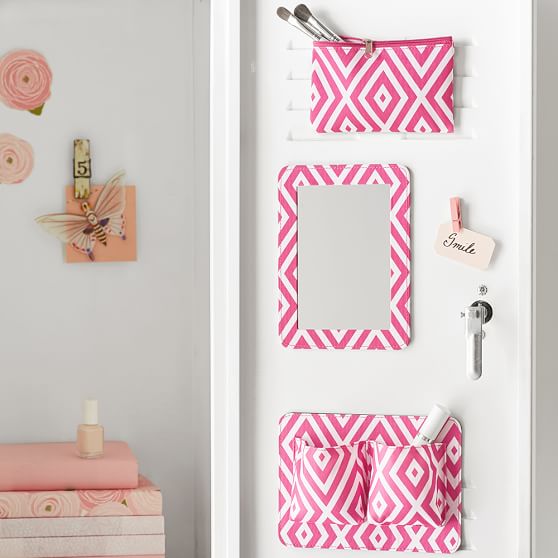 Locker Beauty Bundle - Preppy Diamond Pink Magenta | Locker Decoration ...