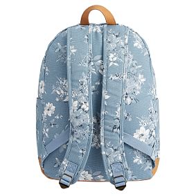 Light Blue Camilla Floral Teen Backpack | Pottery Barn Teen