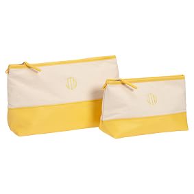 Yellow Color Pop Teen Makeup Bag - Set of 2 | Pottery Barn Teen