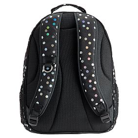Iridescent Dot Black Teen Backpack | Pottery Barn Teen