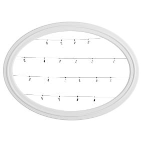 White Statement Cable Frame | Photo Display | Pottery Barn Teen