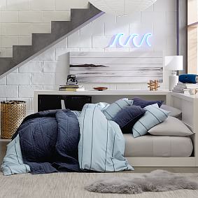 Nav Blue Space Dyed Rug | Teen Rug | Pottery Barn Teen