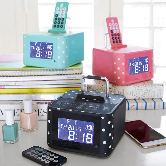 Triple C Groove And Go Bluetooth® Alarm Clock - Sale | Pottery Barn Teen
