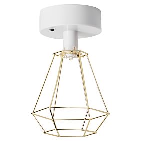 Locker Cage Pendant Light | Locker Decoration | Pottery Barn Teen