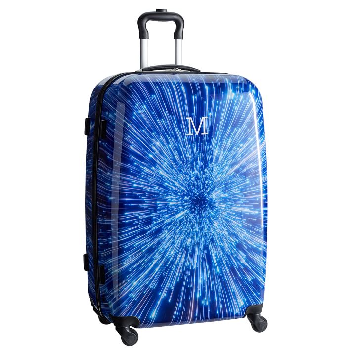 Hyperdrive Hard-Sided 28" Checked Spinner Suitcase | Pottery Barn Teen