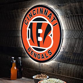 NFL LED Round Wall Decor | Pottery Barn Teen