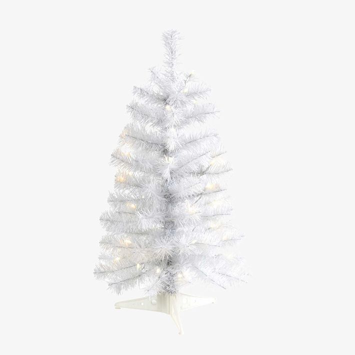 Mini White Christmas Tree (2 Ft.) | Pottery Barn Teen