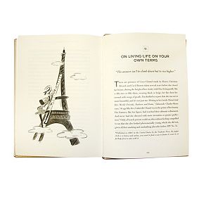 The Gospel According to Coco Chanel Leather-Bound Book | Pottery Barn Teen
