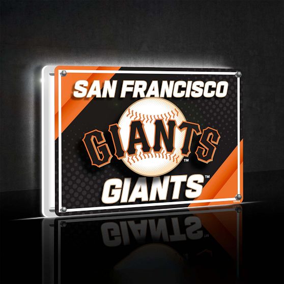 MLB™ Rectangle Desktop LED Light | Pottery Barn Teen