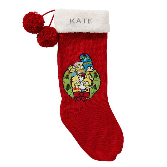 The Simpsons™ Family Stocking | Pottery Barn Teen