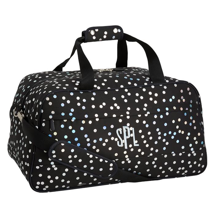 Jet-Set Iridescent Confetti Duffle Bag | Pottery Barn Teen