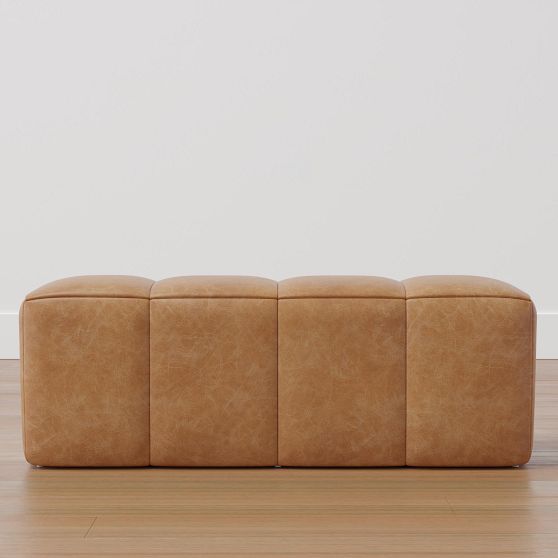 Baldwin Upholstered Bench | Pottery Barn Teen