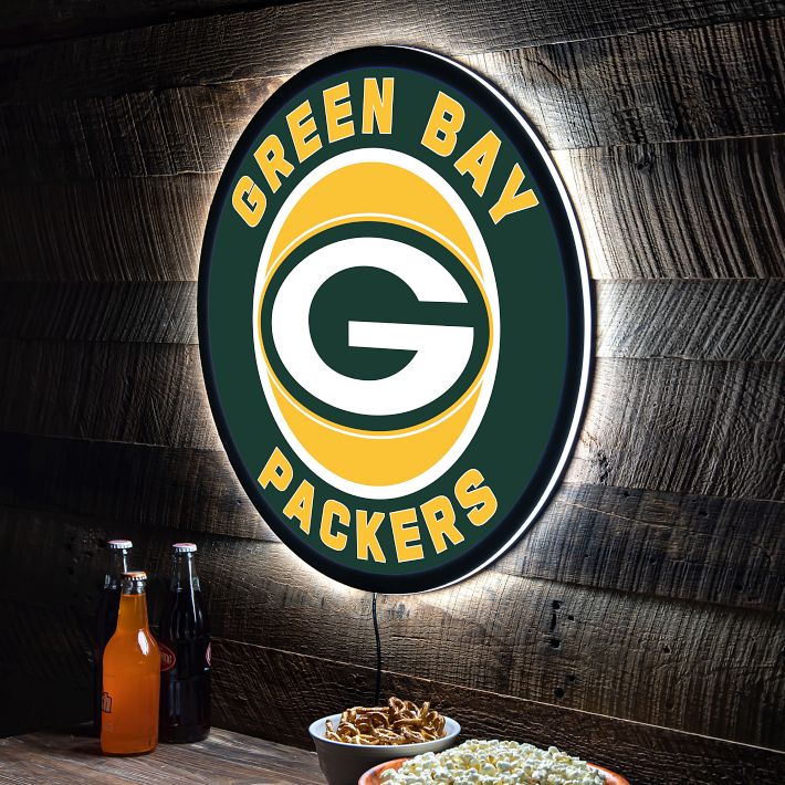 NFL LED Round Wall Decor | Pottery Barn Teen