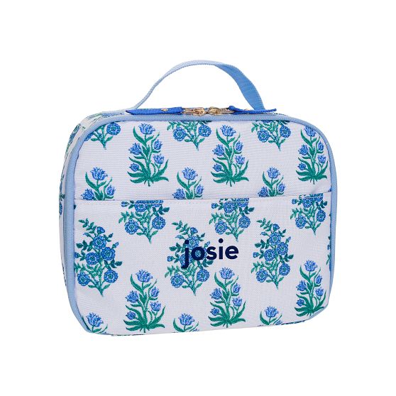 Colby Roller Rabbit Green Floral Cold Pack Lunch Box | Pottery Barn Teen