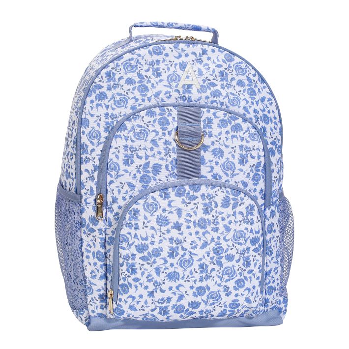 Gear-Up Blue Ditsy Backpack | Pottery Barn Teen