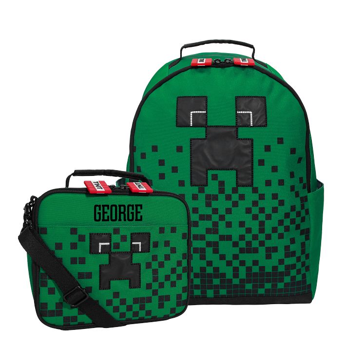 Minecraft™ Critter Backpack & Cold Pack Lunch Bundle | Pottery Barn Teen