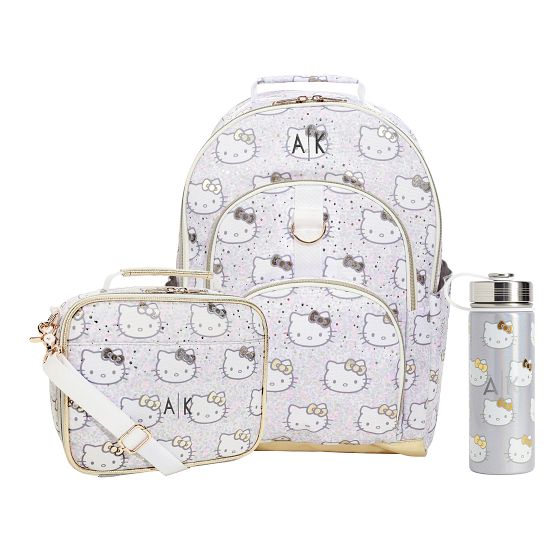 Hello Kittyreg; Glam Backpack and Cold Pack Lunch Box Bundle, Set of 3 ...